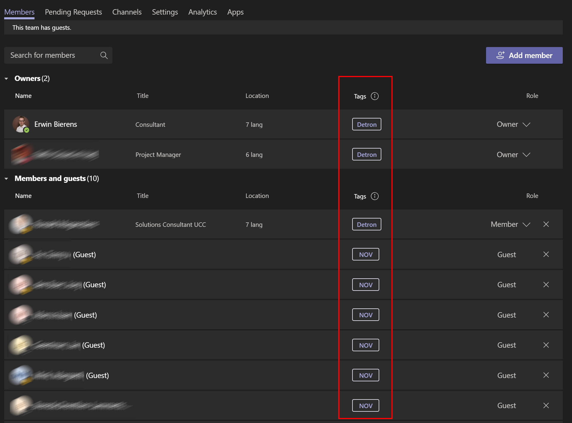 Using Custom Tags With Microsoft Teams Erwin Bierens
